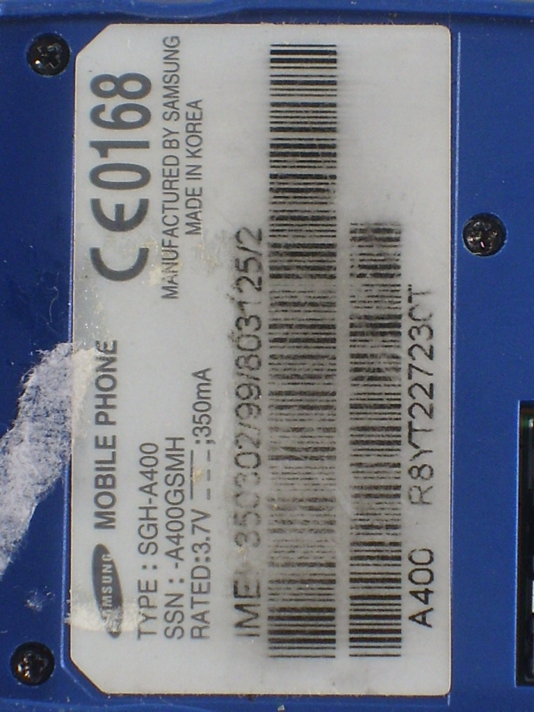 Samsung SGH-A400