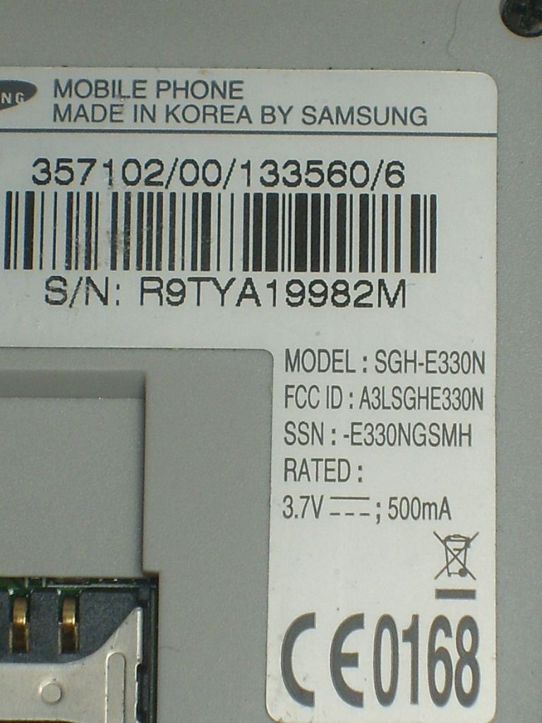 Samsung SGH-E330N